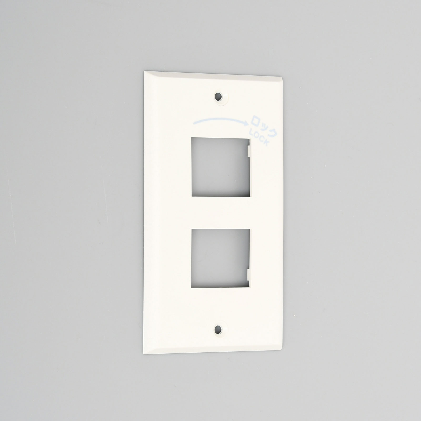 1101N 1-Gang 1-Receptacle, Horizontal Duplex Wall Plate for Horizontal ...