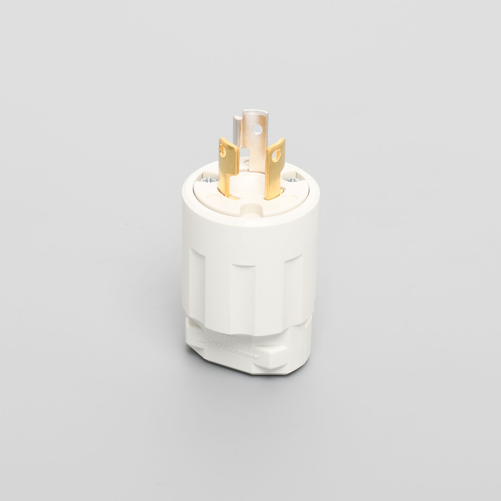 3122N-IV 2-Pole 3-Wire Grounding 15A 250V (NEMA L6-15) Plug (Nylon ...