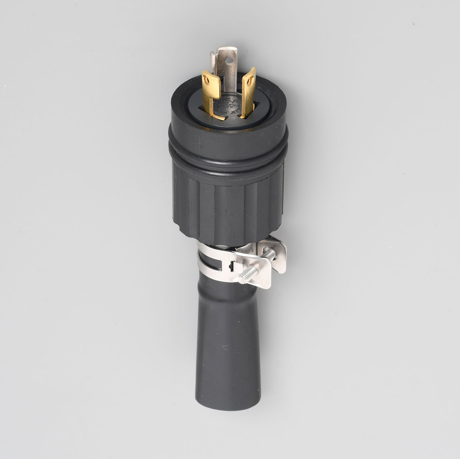 3122RW 2-Pole 3-Wire Grounding 15A 250V (NEMA L6-15) Waterproof Plug ...