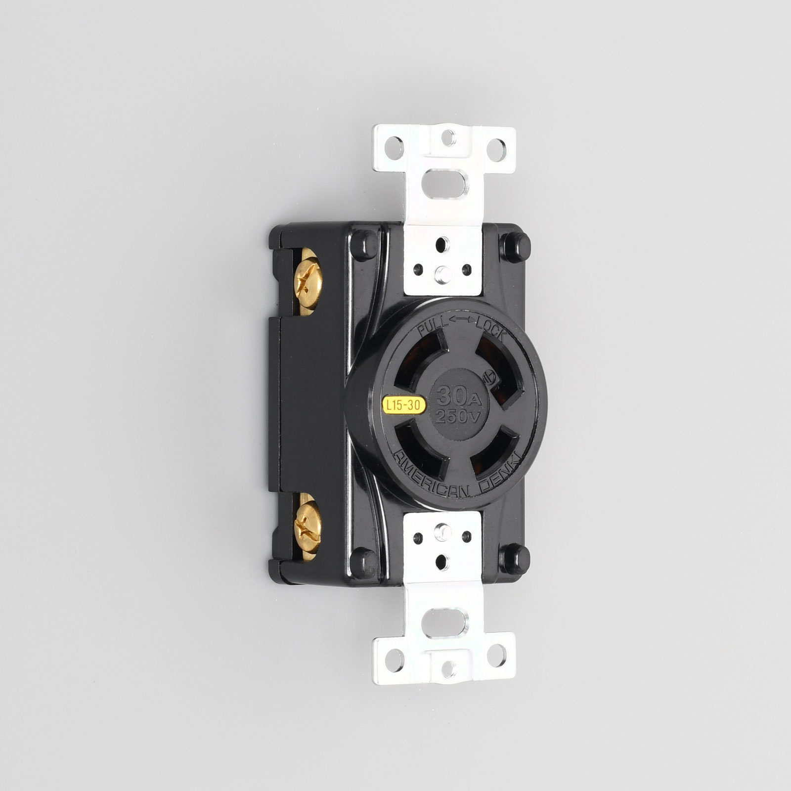 4320-L15 3-Pole 4-Wire Grounding 30A 250V (NEMA L15-30) Receptacle ...