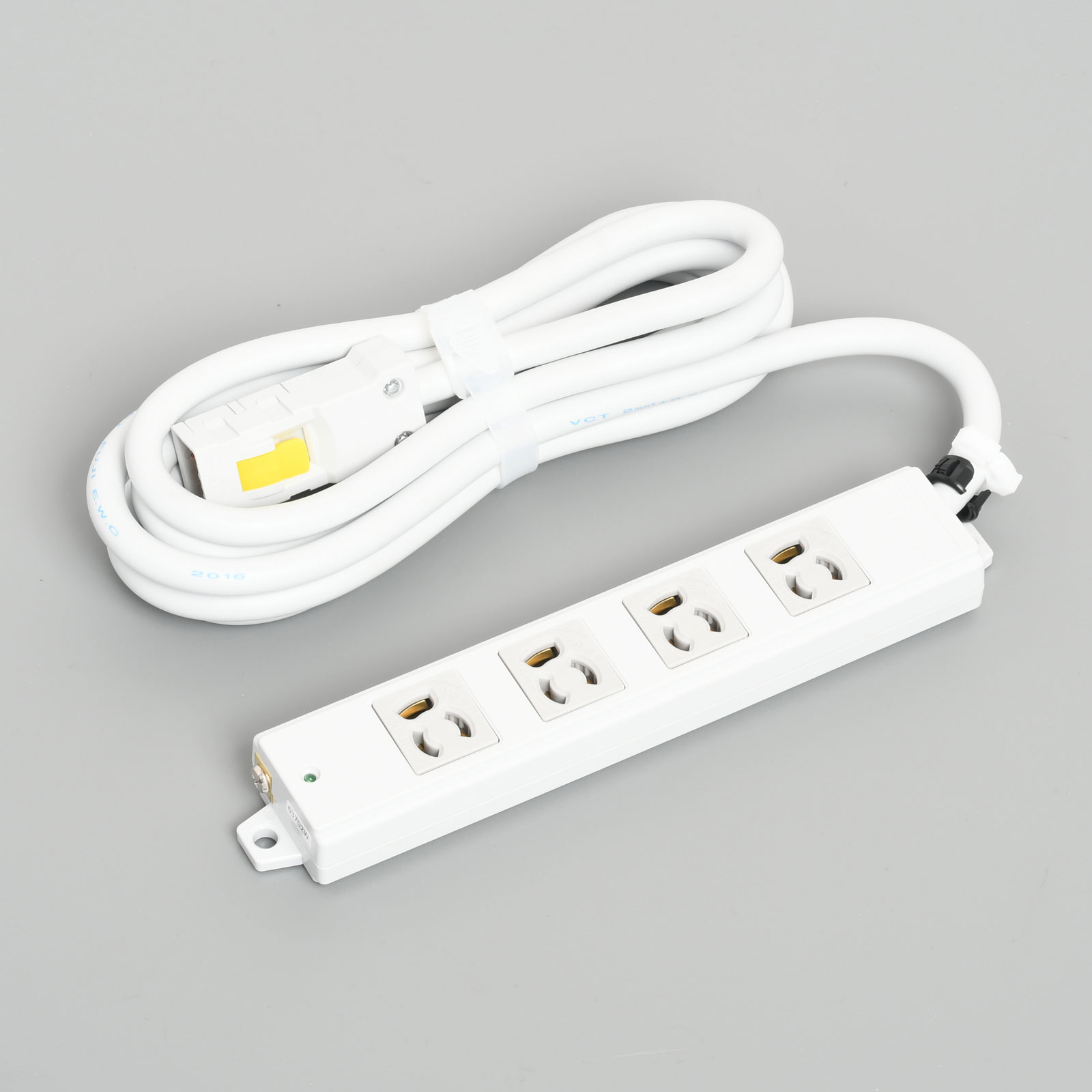 A8116 2-Pole 3-Wire Grounding 15A 125V General-purpose Power Strip, 4 ...