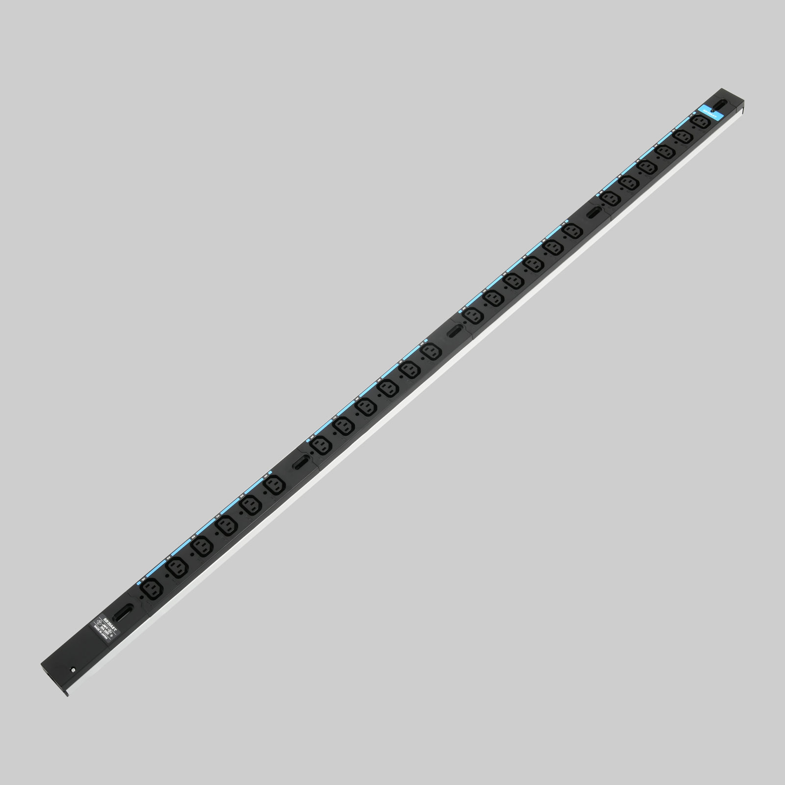 HA9240S 2-Pole 3-Wire Grounding 20A 250V 0U Rack Mount PDU, Input 20A ...