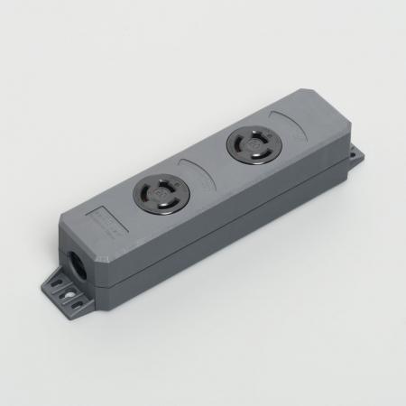 3223NT 3-Pole 3-Wire 20A 250V Double Tap (20A Power Strip) | AMERICAN DENKI