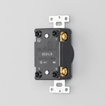 4310-L14 3-Pole 4-Wire Grounding 30A 250V (NEMA L14-30) Receptacle ...